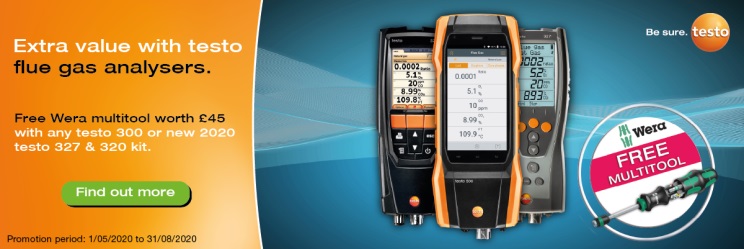 Testo 327-1 flue gas analyser & flue gas analyser kits | JMW